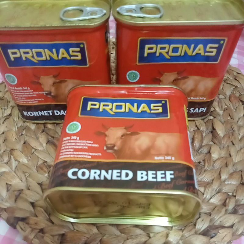 Jual Pronas corned Beef 340gr | Shopee Indonesia