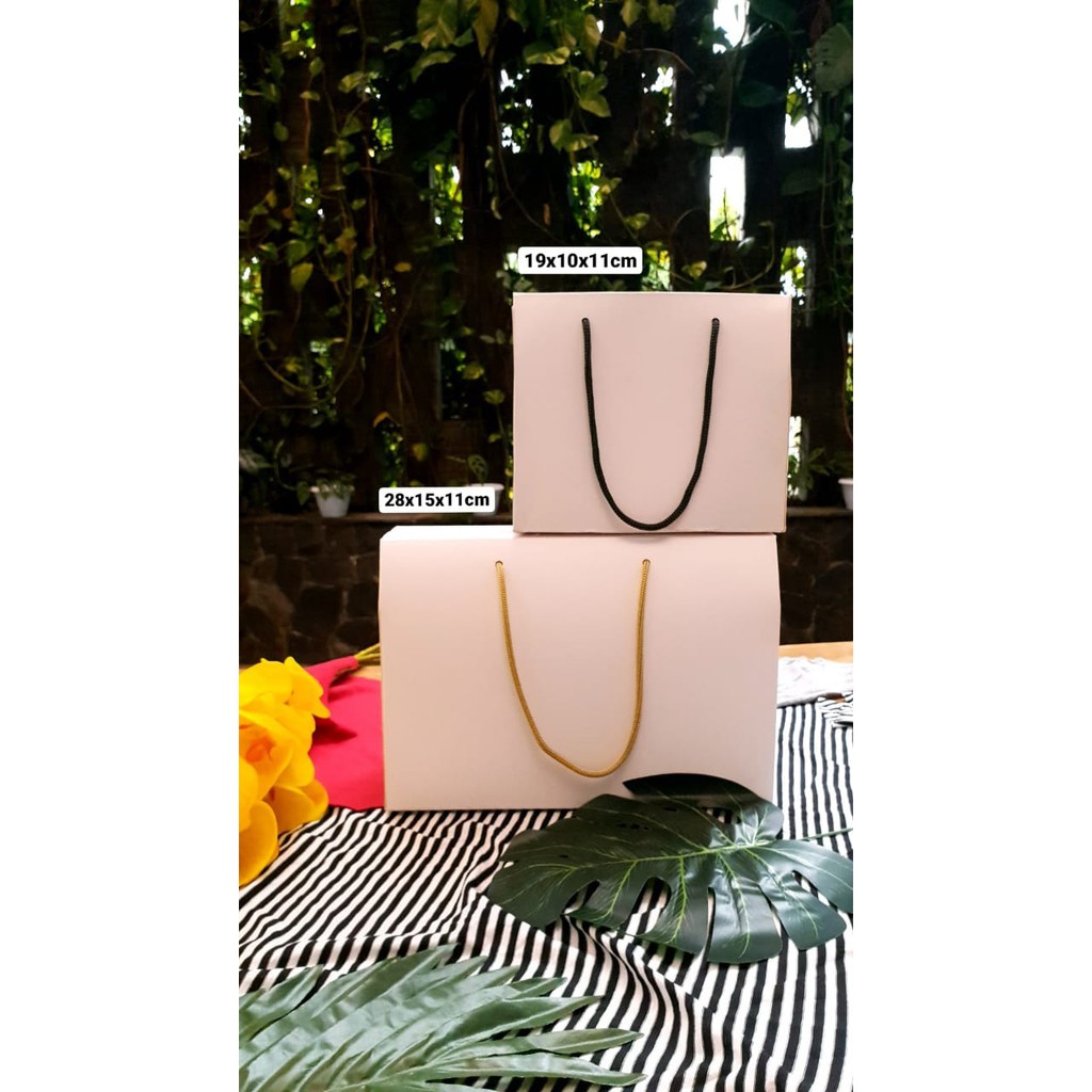 Jual GABLE BOX PUTIH POLOS 28x10x Tinggi 15cm | Shopee Indonesia