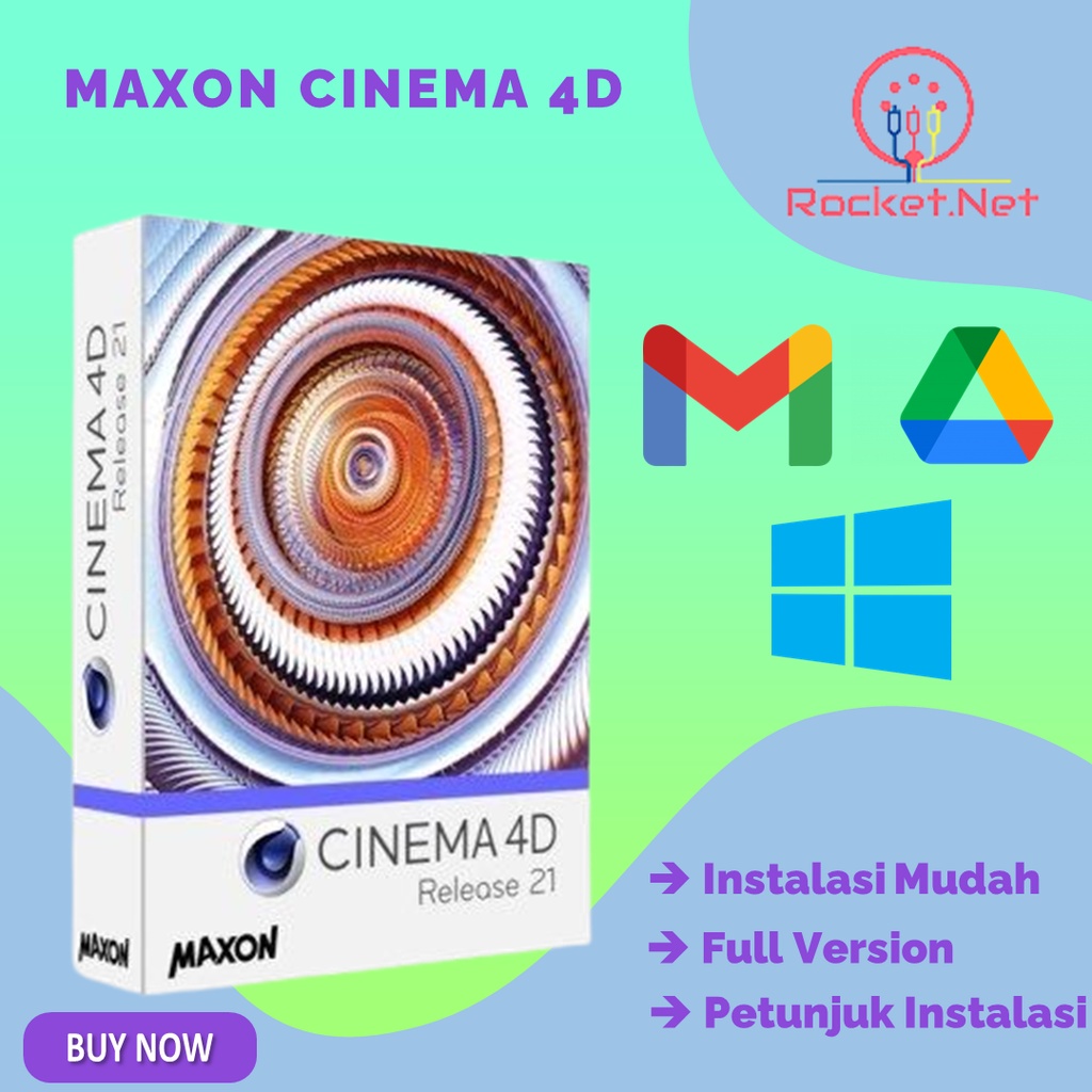 Jual Maxon CINEMA 4D Studio Pro Full Version No Trial Permanen Lifetime ...