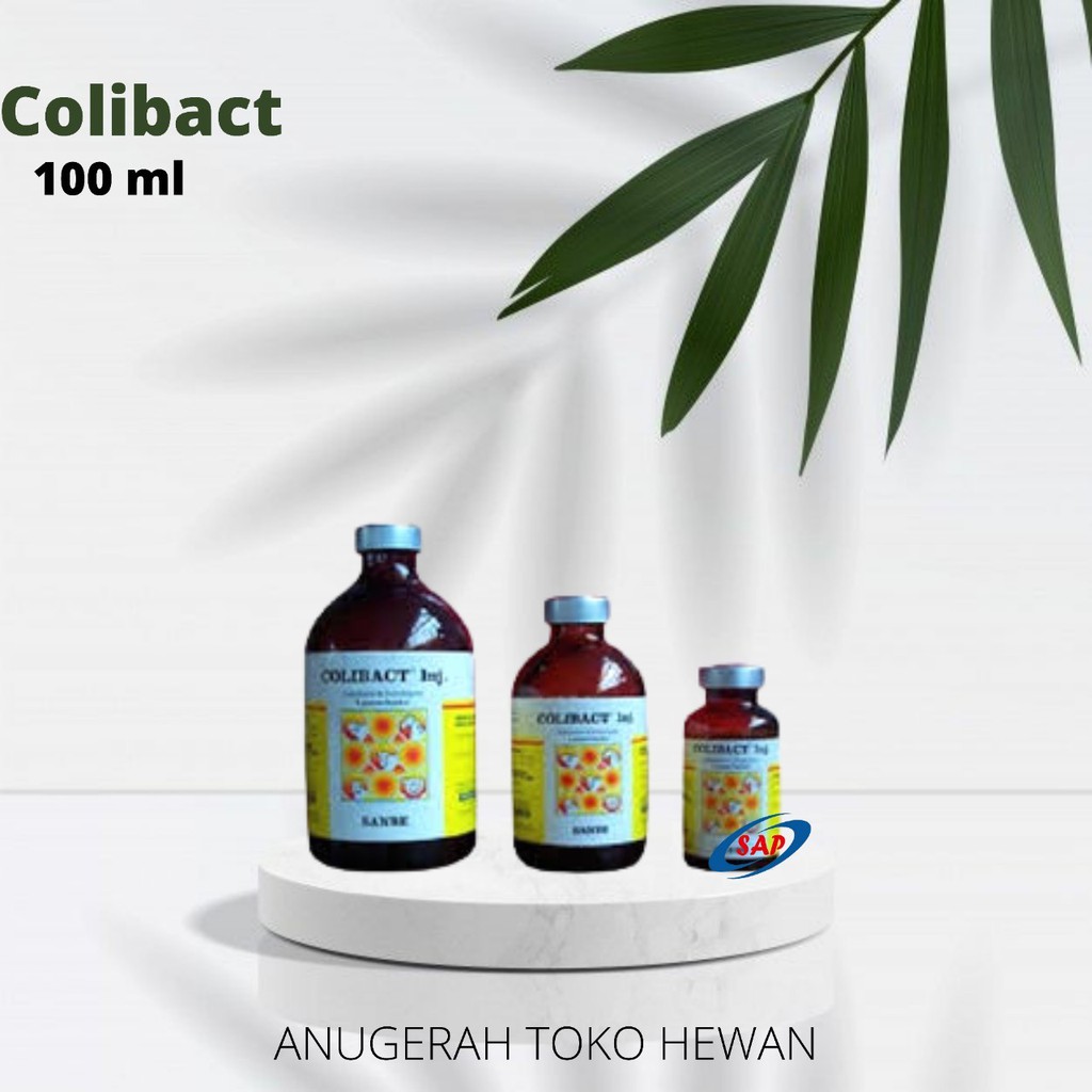 Jual COLIBACT INJEKSI 100 ml - Sanbe - Obat Antibiotik Hewan | Shopee ...