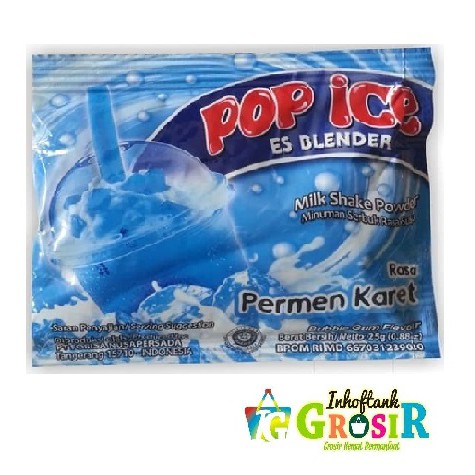 Jual Pop Ice Permen Karet (1rcng/10pcs) | Shopee Indonesia