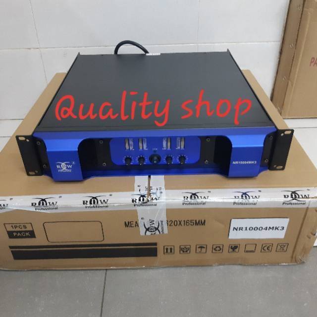 Jual POWER RDW NR10004MK3/NR-10004MK3 POWER 4 CHANNEL ORIGINAL | Shopee ...