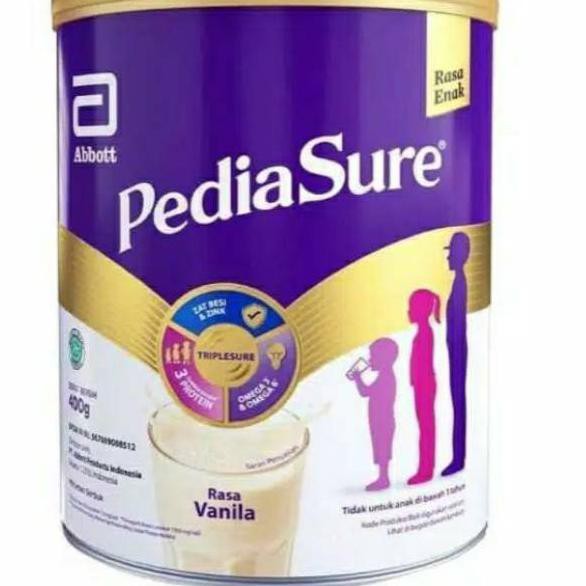 Jual Rebornϟtop PEDIASURE COMPLETE DAN TRIPLESURE COKLAT & VANILA 400 G | Shopee Indonesia