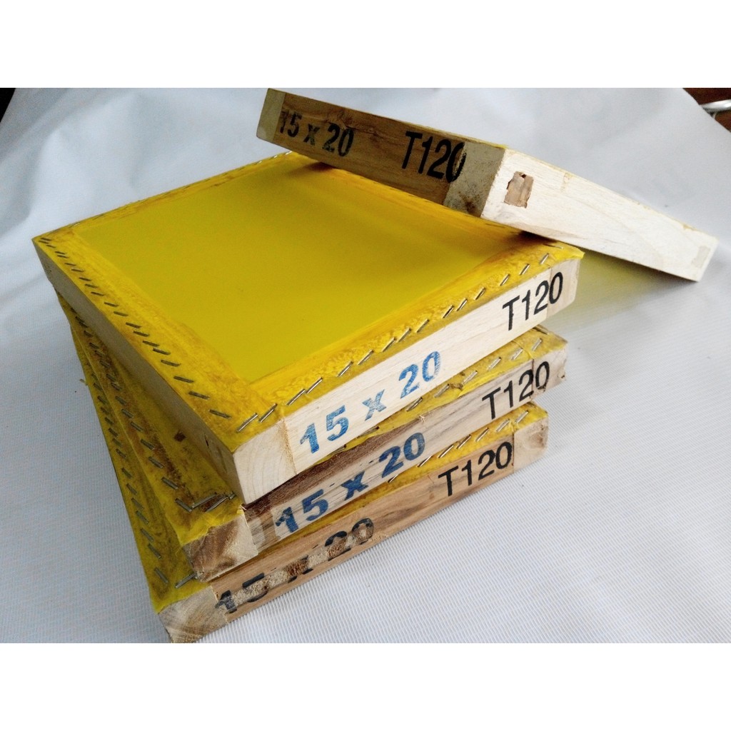 Jual Screen T 120 / T120 (15x20cm) Sablon Manual Untuk Cat Oil Base ...