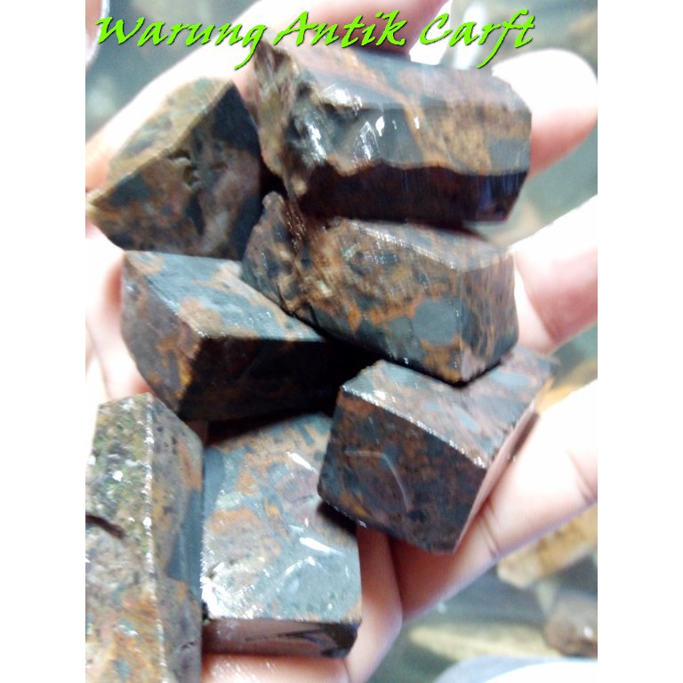 Jual Batu JASPER PIRUS HITAM Jember lempengan 1 cm oleh WARUNG ANTIK ...