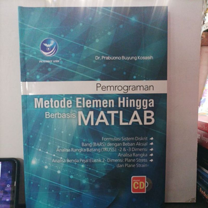 Jual Buku Pemrograman metode elemen hingga berbasis matlab | Shopee ...