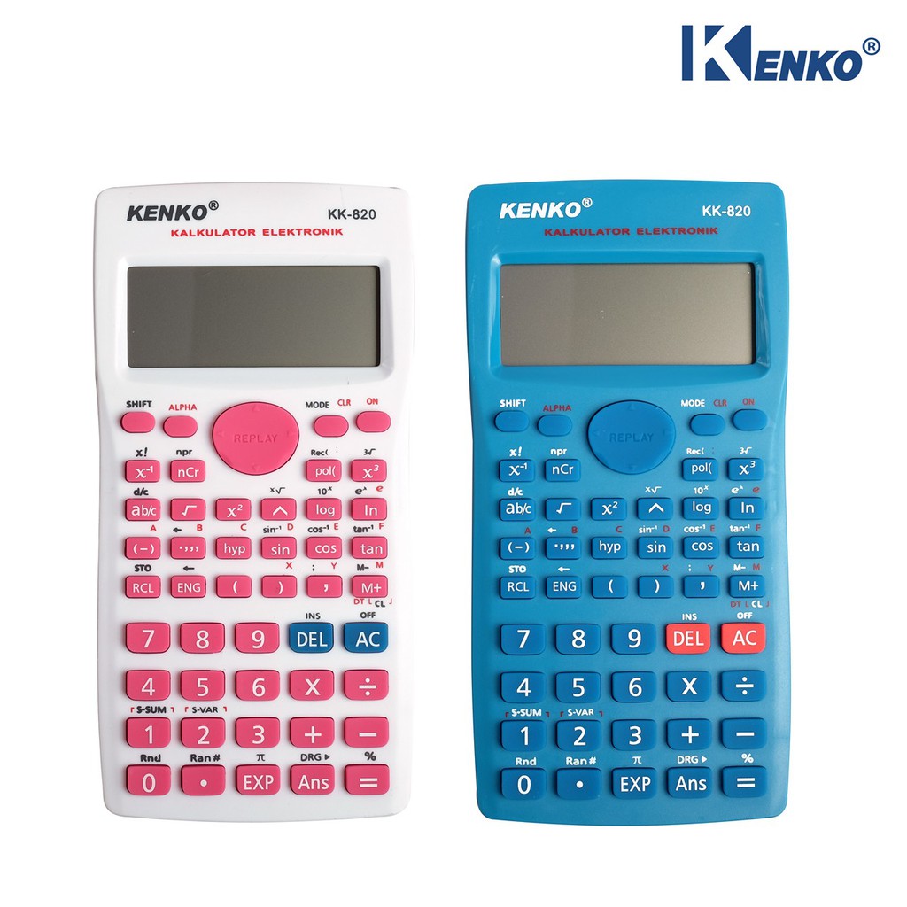 Jual KENKO KK 820 - Scientific Calculator Ilmiah Sekolah - colorful ...