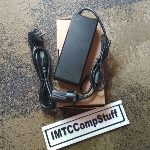 Jual TI ADAPTOR Pompa Vacum Kompresor mini AC 220volt TO DC 12V 10A ...