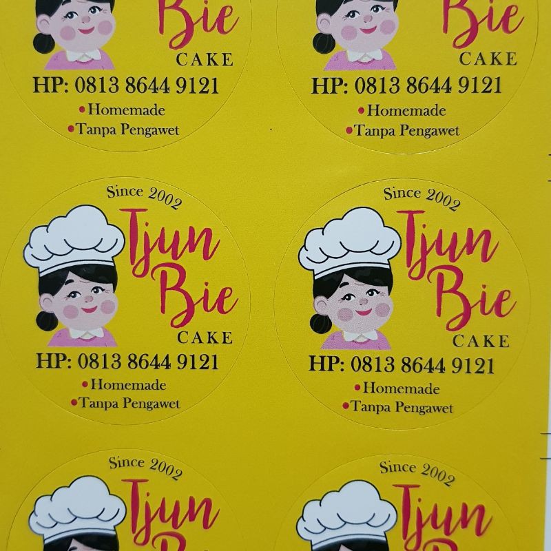 Jual Stiker / label Box ( 1 pack isi 5 lbr A3 ) | Shopee Indonesia