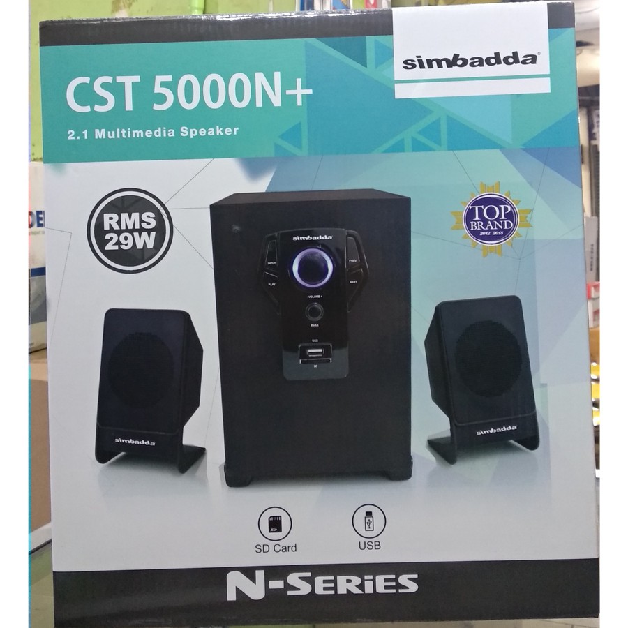 Jual SPEAKER CST 5000N+ Bluetooth USB AUX FM RADIO SIMBADDA | Shopee ...