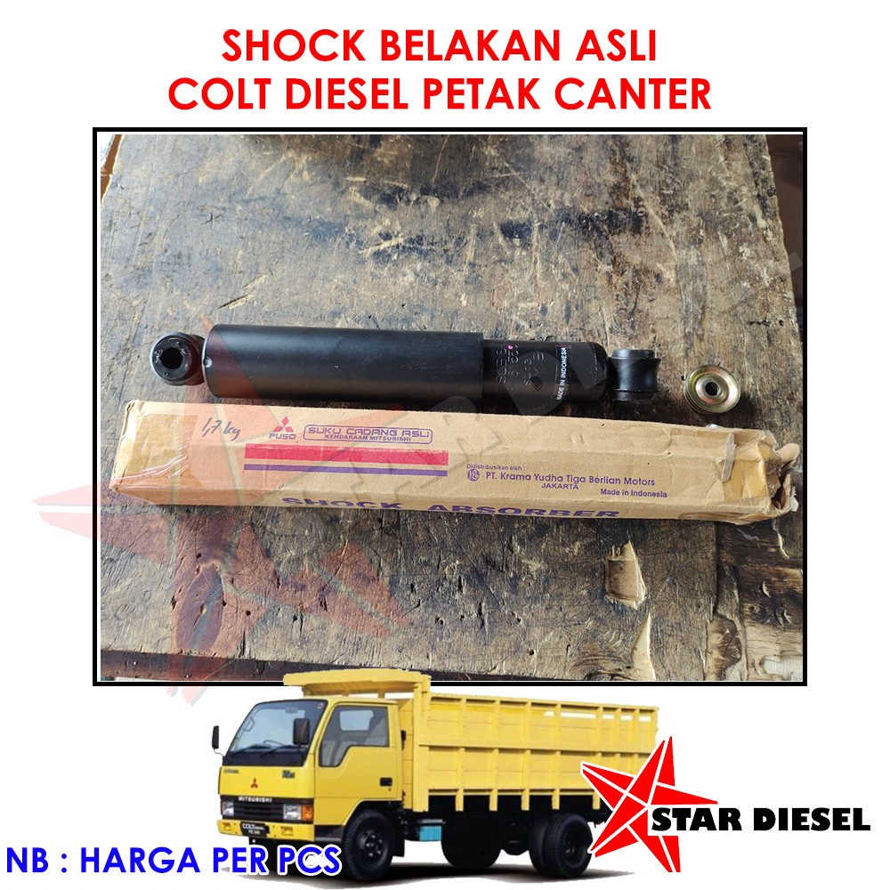 Jual SUSPENSI BELAKANG COLT DIESEL PETAK SHOCK BELAKANG ASLI CANTER ...