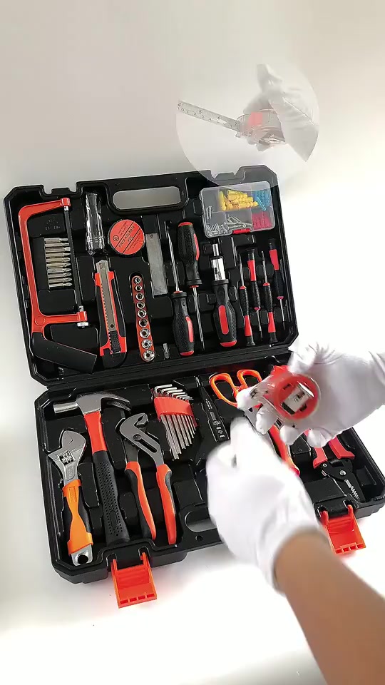 Jual Reaim Hand Toolset 100PCS Tool Kit Set / Toolkit Toolbox Reaim ...