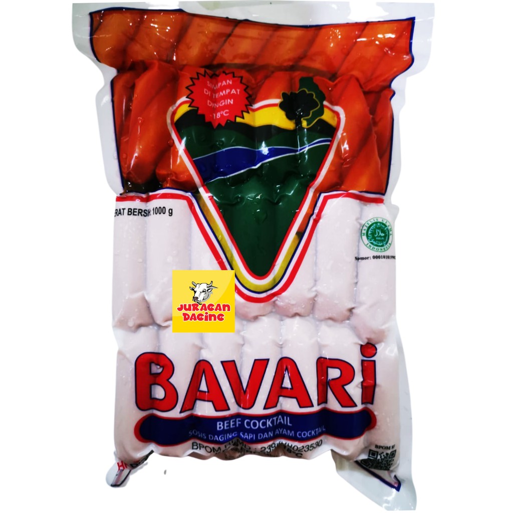 Jual Sosis Bavari Beef Cocktail 1 kg Premium | Shopee Indonesia