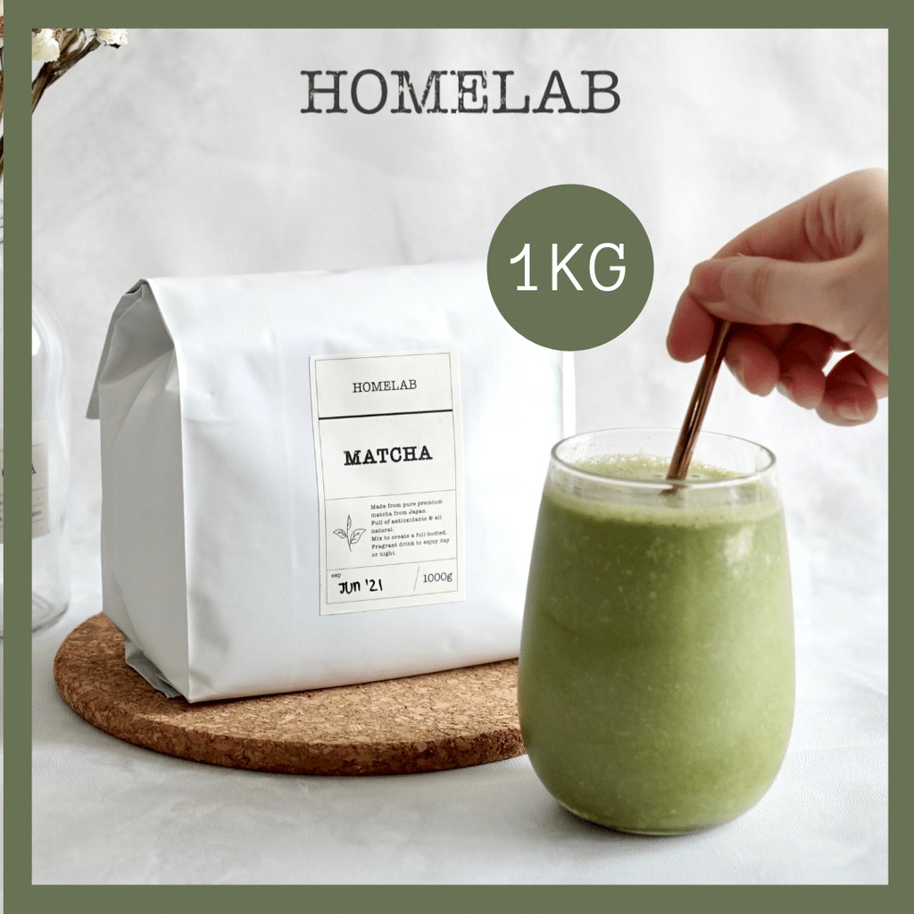 Jual Homelab 1Kg Bubuk / Powder Matcha Premium Grade | Shopee Indonesia