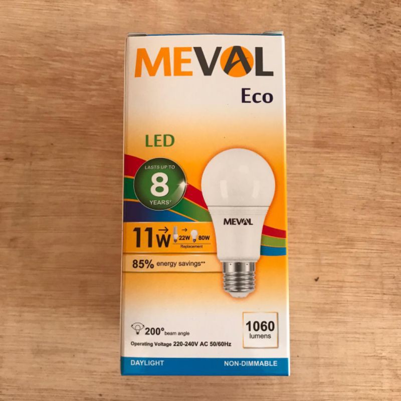 Jual Lampu LED Meval Eco 11 Watt // Lampu LED Meval Eco 11 Watt ...