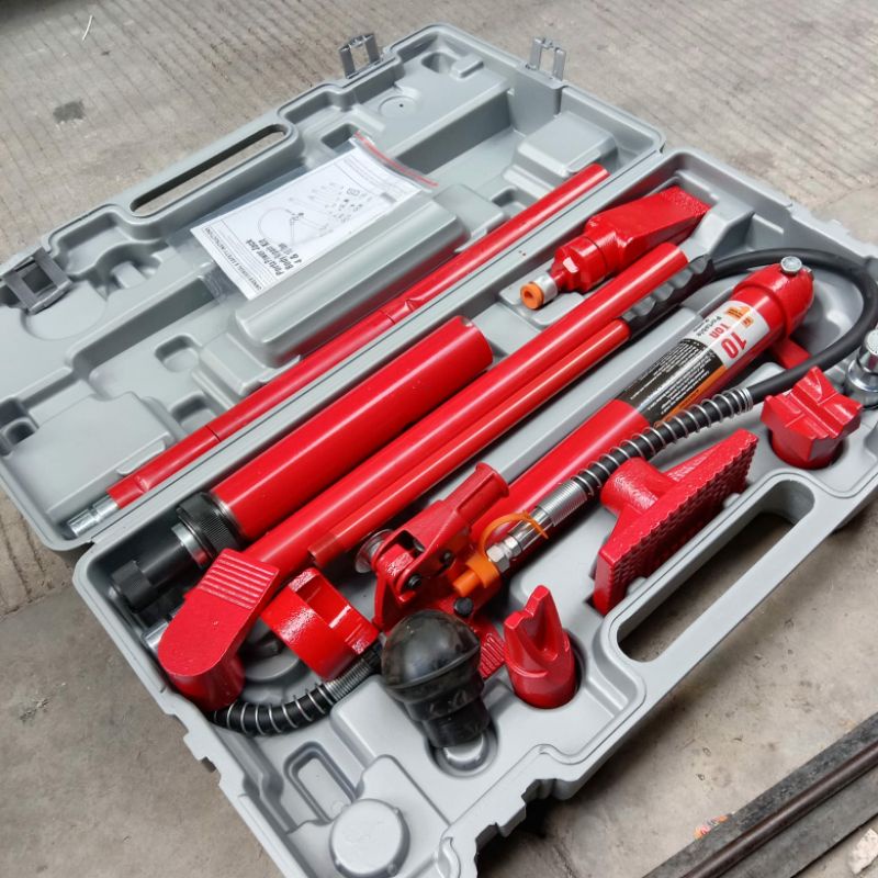 Jual Repair auto body kit hydraulic body jack 10 ton | Shopee Indonesia