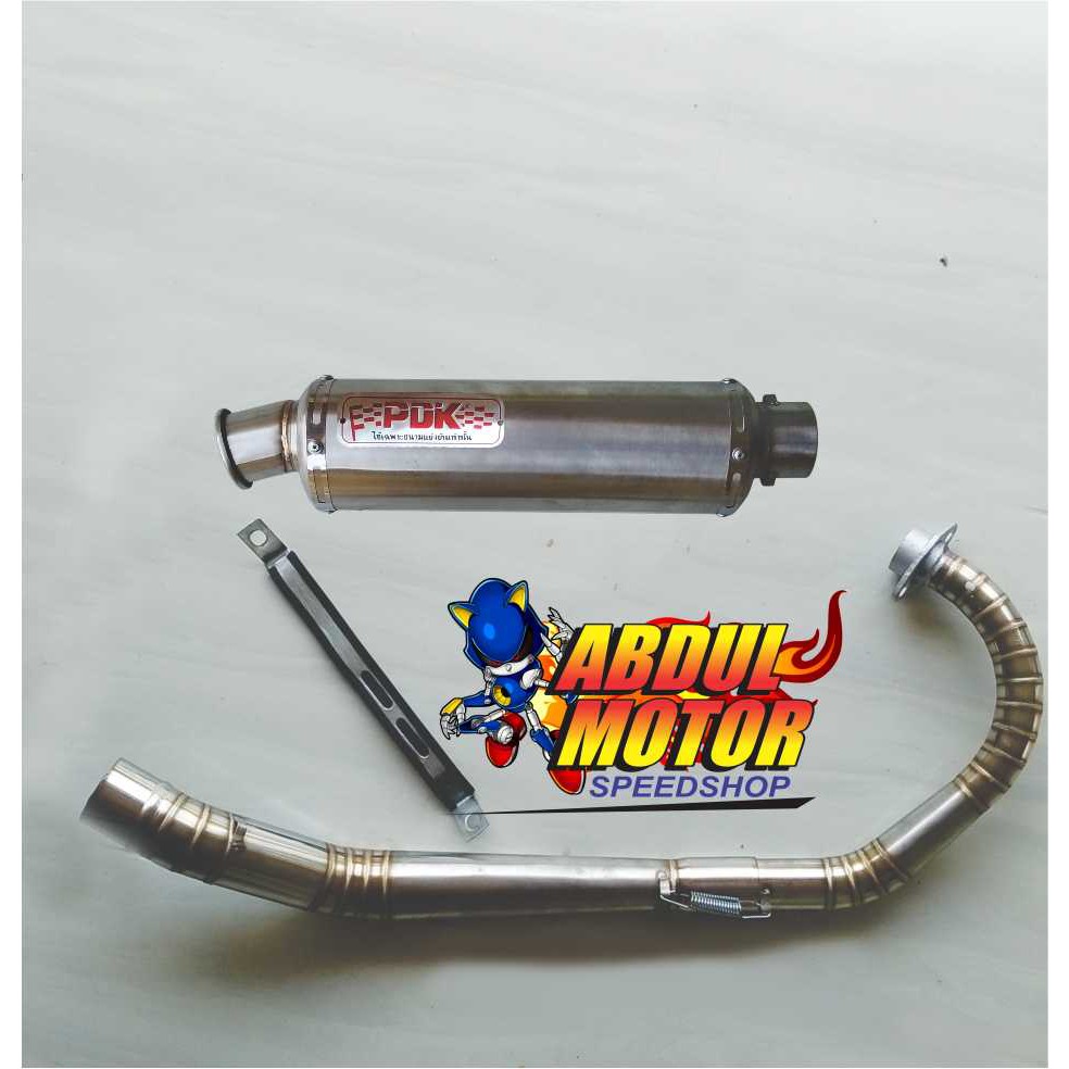 Jual KNALPOT PDK TRIOVAL FULL CACING VIXION R15 CB150 TIGER SATRIA ...