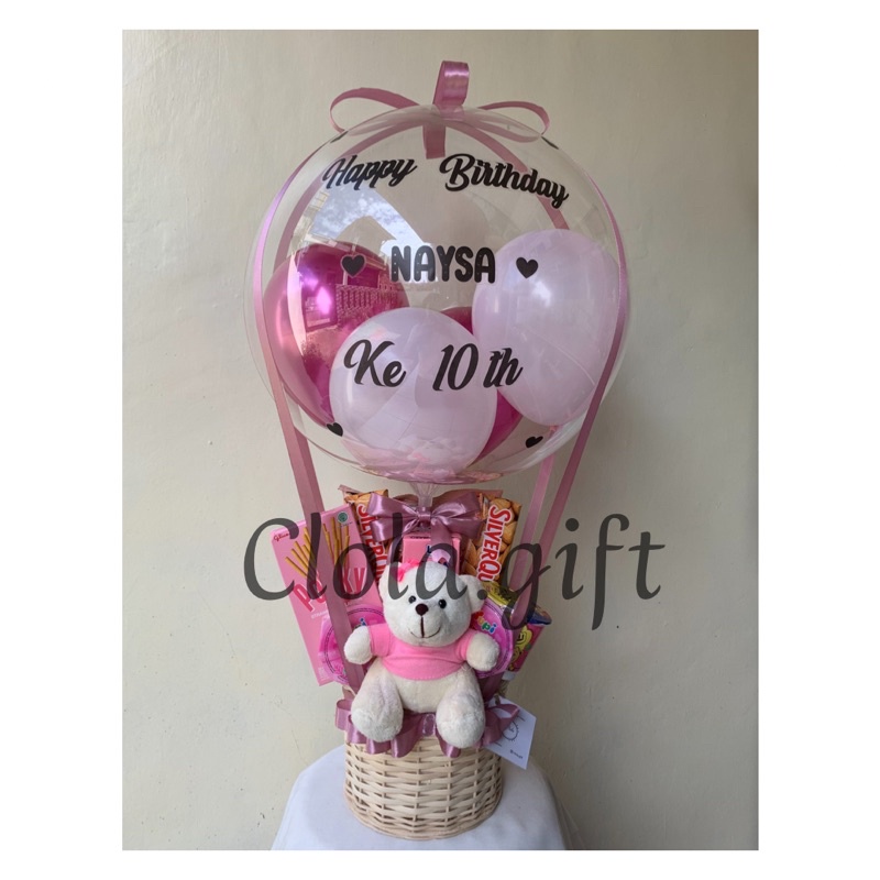 Jual Snack bucket | bucket balon | hadiah ulang tahun | hampers balon ...