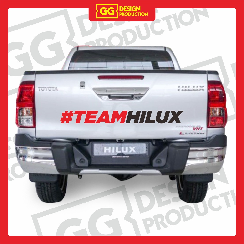 Jual sticker toyoa new hilux | sticker toyota hilux keren | toyota ...