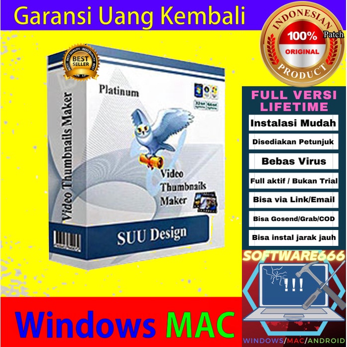 Jual Software Membuat Thumbnail: Video Thumbnails Maker Platinum 15 ...