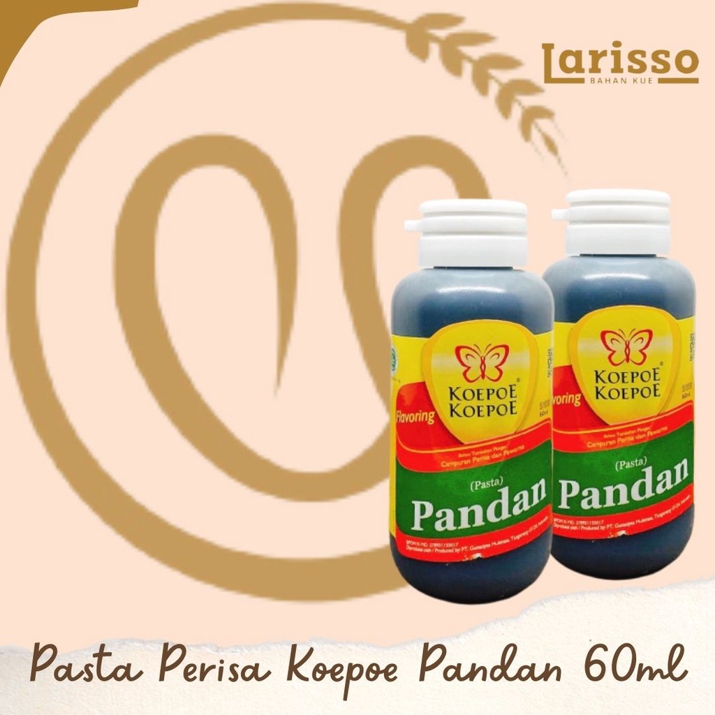 Jual PASTA PERISA & PEWARNA KOEPOE 60ML PANDAN 1 PACK 6 PCS | Shopee ...