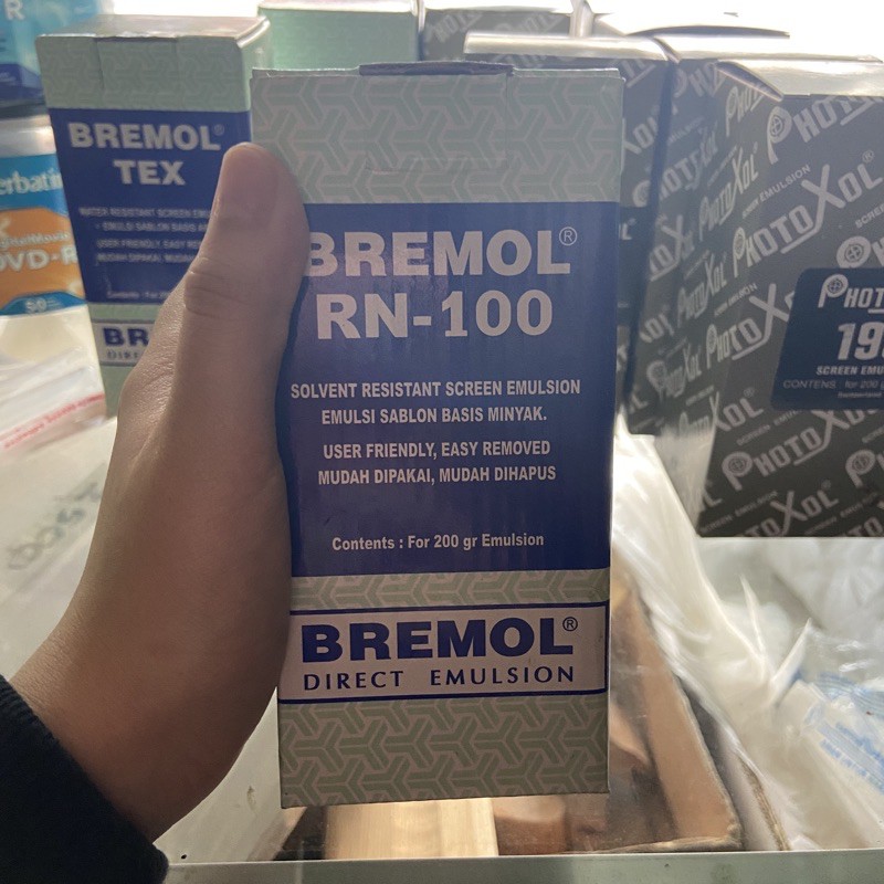 Jual Bremol Tex / RN-100 Obat Afdruk 200gr Sablon Cetak Kertas Plastik ...