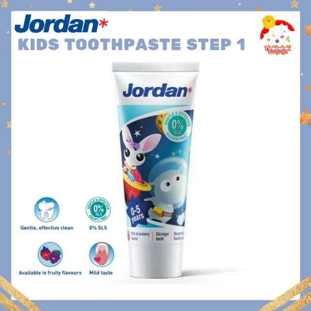Jual Jordan Toothpaste Step 1 Milk Teeth 75gr | Shopee Indonesia