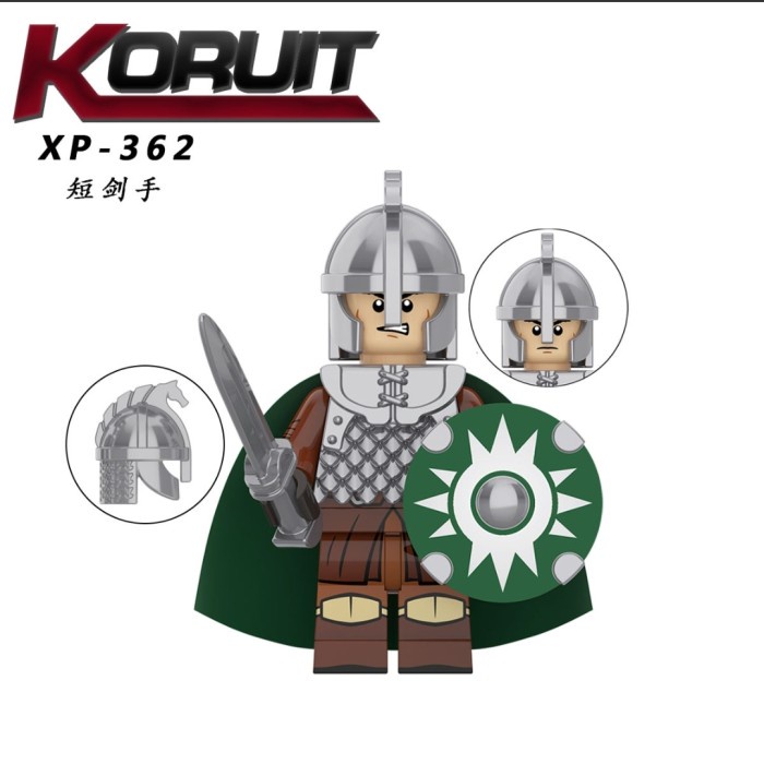 Jual Mudah Lego Minifigure Rohan Warrior Army Lord Of The Ring The ...