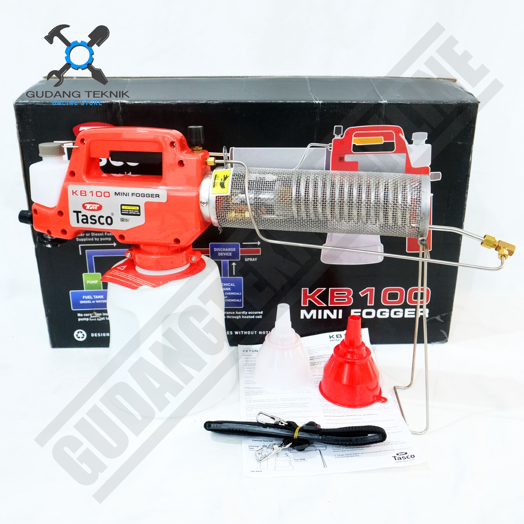 Jual Mesin Mini Fogging Portable TASCO KB100 / Alat Foging Fogger ...