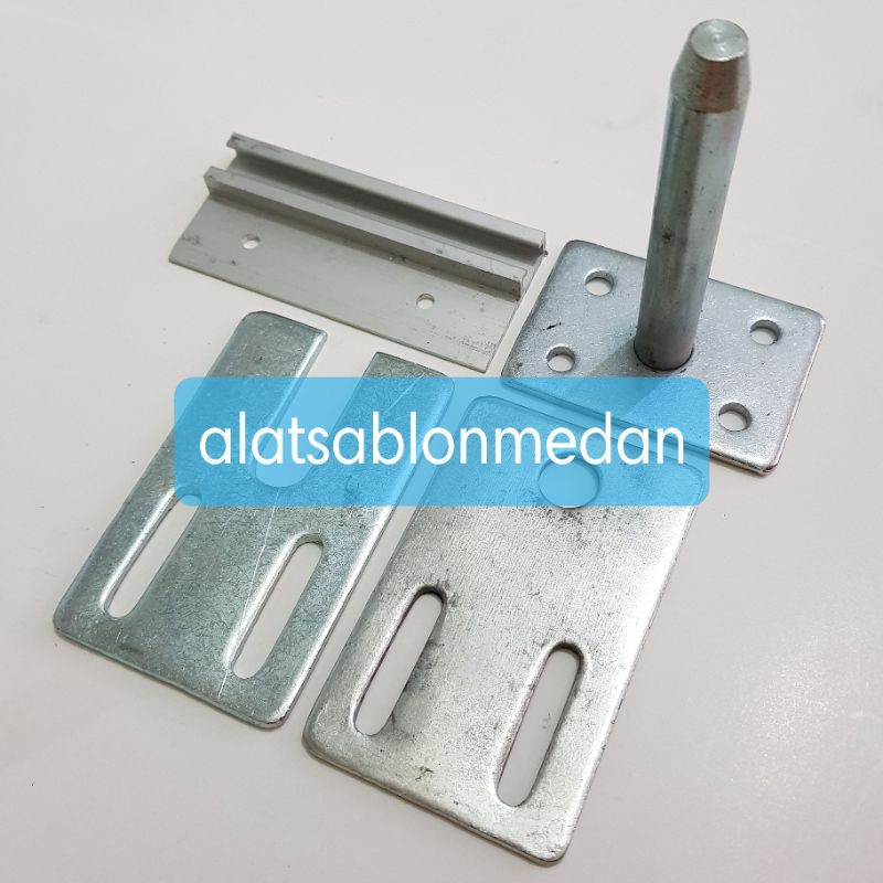 Jual Rel Alumunium Knok Sablon As Pin Stopper U O 12mm Meja Sablon ...