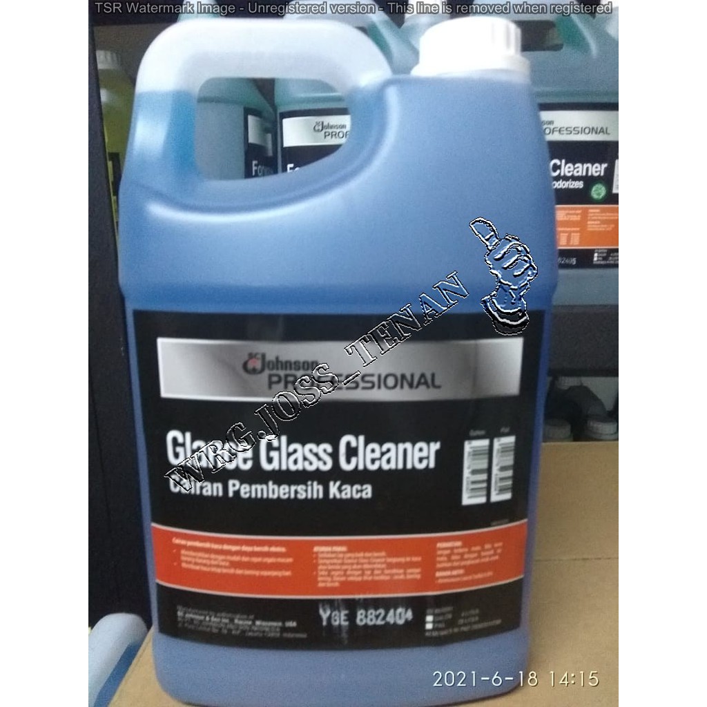 Jual JOHNSON Professional Glance Glass Cleaner / Cairan Pembersih Kaca ...