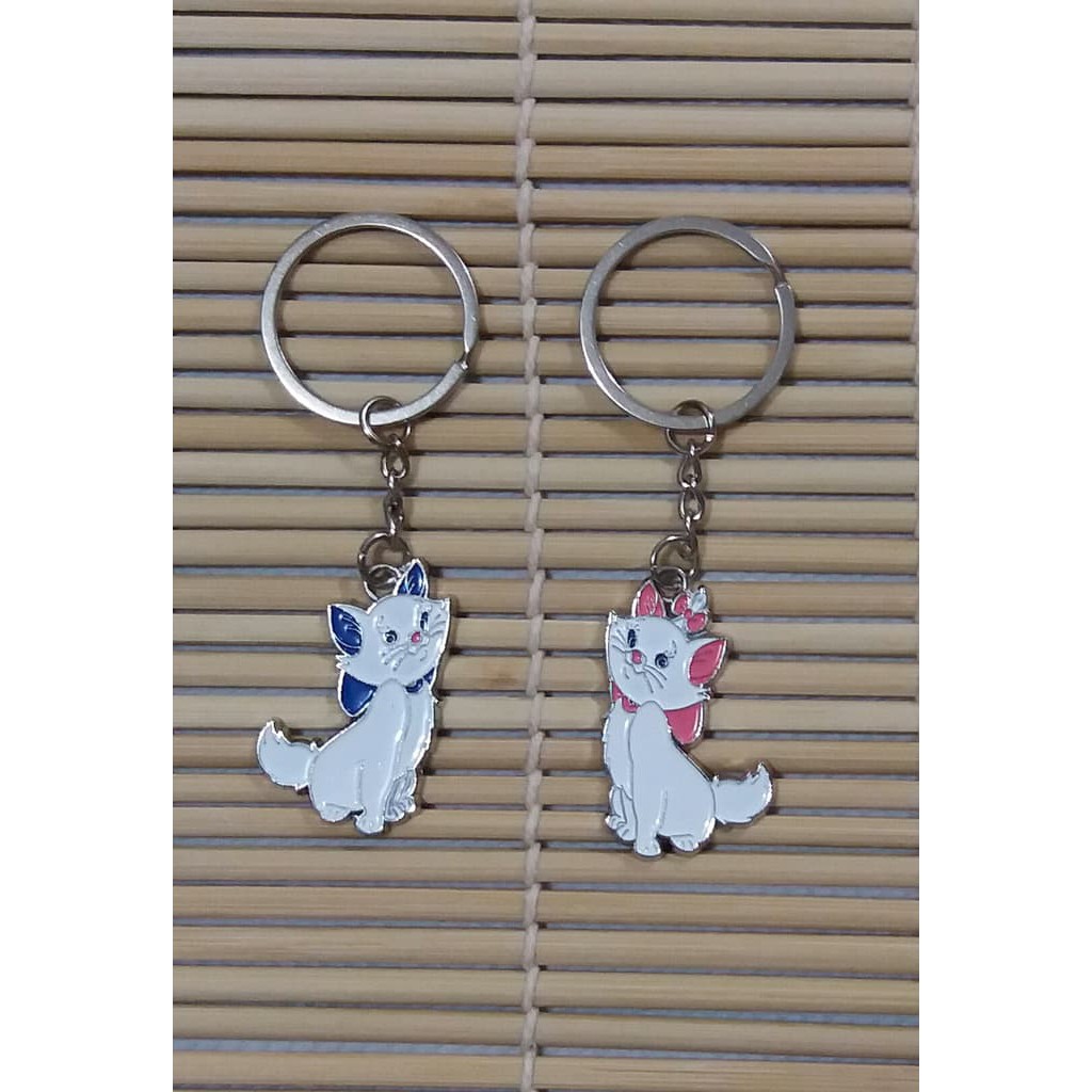 Jual Gantungan Kunci Couple Karakter Marie Cat Kucing Disney | Shopee ...