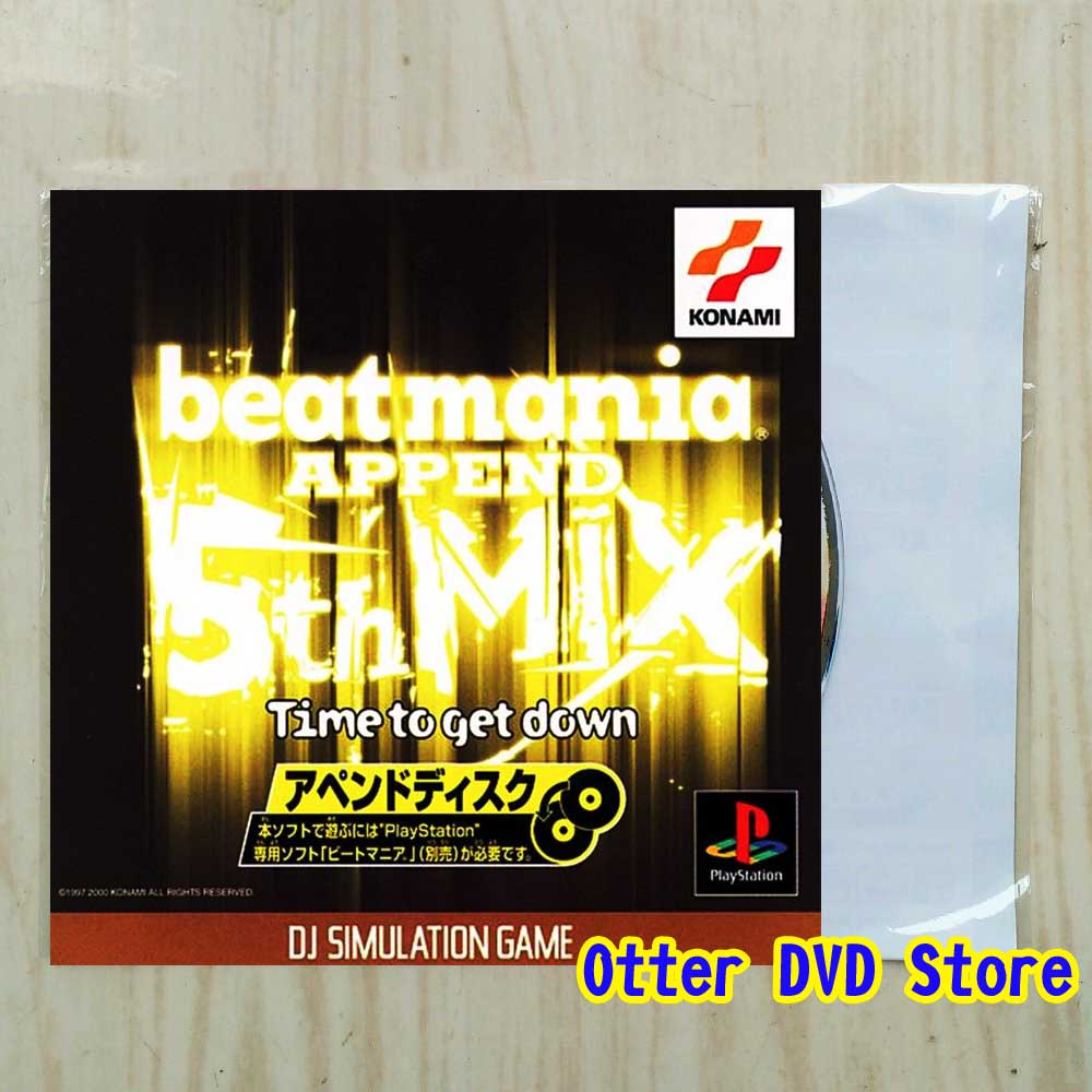 Jual Kaset CD Game Ps1 Ps 1 Beat Mania BeatMania - Append 5th Mix - Time to Get Down | Shopee ...