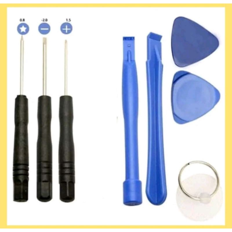 Jual Tools Obeng Set 8 In 1 - Alat Service Handphone Repair | Shopee ...