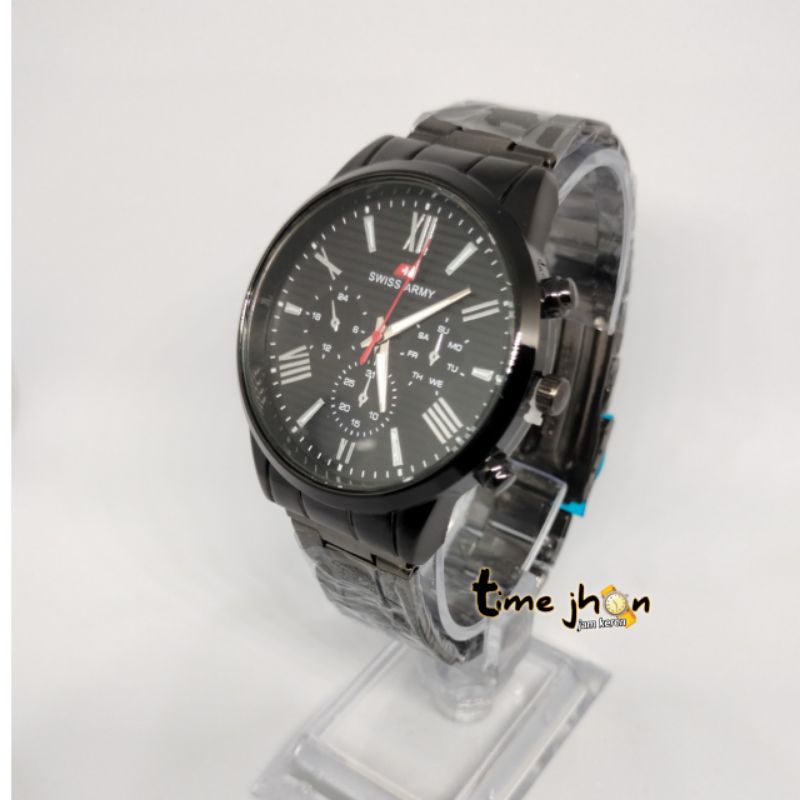 Jual Jam Tangan Pria Dan Wanita Tali Rantai/Krepyak Gratis Batu ...