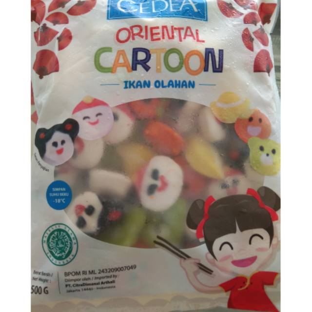 Jual CEDEA ORIENTAL CARTOON 500g | Shopee Indonesia