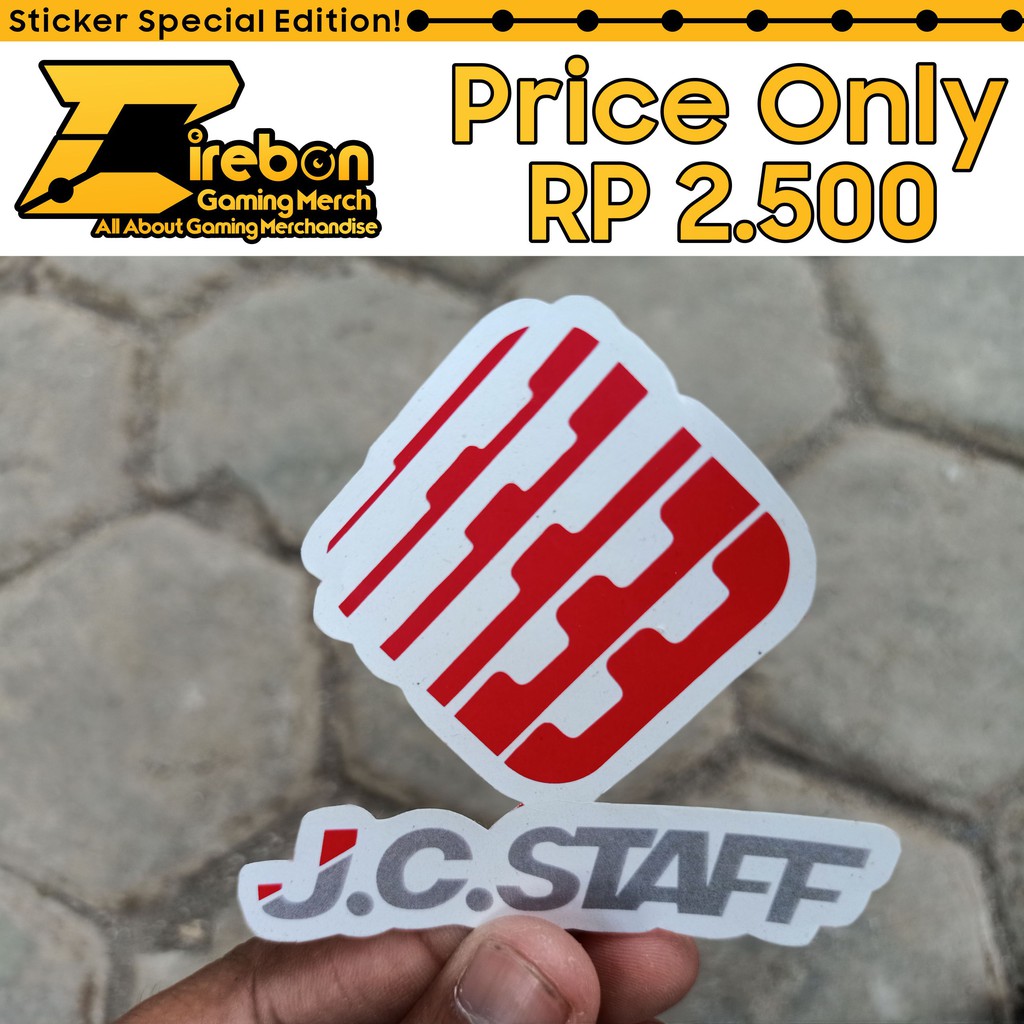 Jual Sticker Stiker Studio Anime JC Staff | Shopee Indonesia