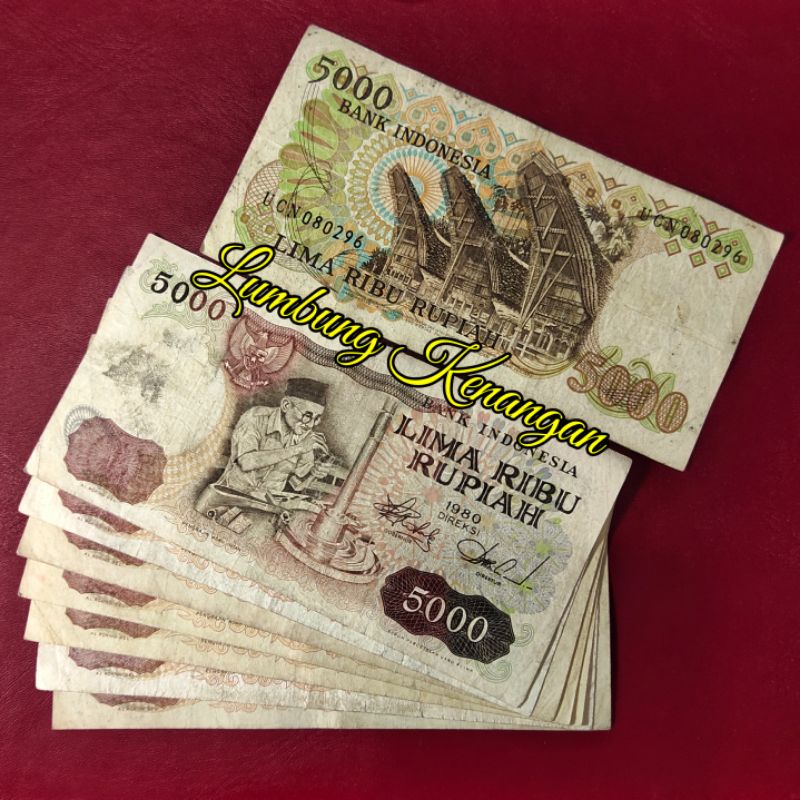 Jual uang kuno 5000 Rupiah asah intan | Shopee Indonesia