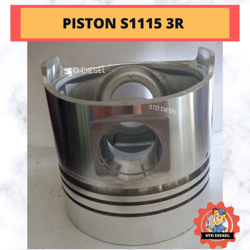 Jual Piston S1115 ZS1115 3 Ring 3R Polos Mesin Diesel Engine Dong Feng | Shopee Indonesia