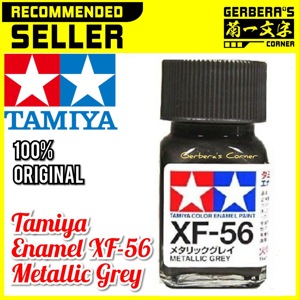 Jual Tamiya Enamel XF56 XF-56 Metallic Grey Cat Gundam Model Kit | Shopee Indonesia