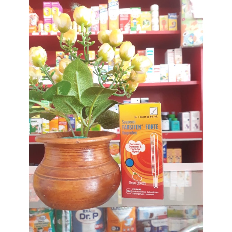 Jual Farsifen Forte Suspensi 60ml Penurun Demam | Shopee Indonesia