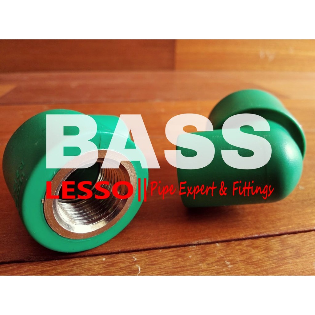 Jual Elbow Drat Dalam PPR Lesso 32mm 1" inch Female Thread Elbow EDD ...