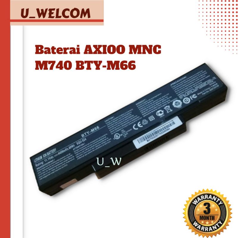 Jual Baterai AXIOO NEON MNC M660, M740, Neon GL31m MNC016P | Shopee Indonesia