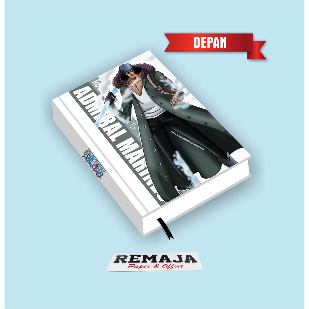 Jual Pocket Book/Notebook Hardcover One Piece AOKIJI KUZAN A6&A5 / Buku ...
