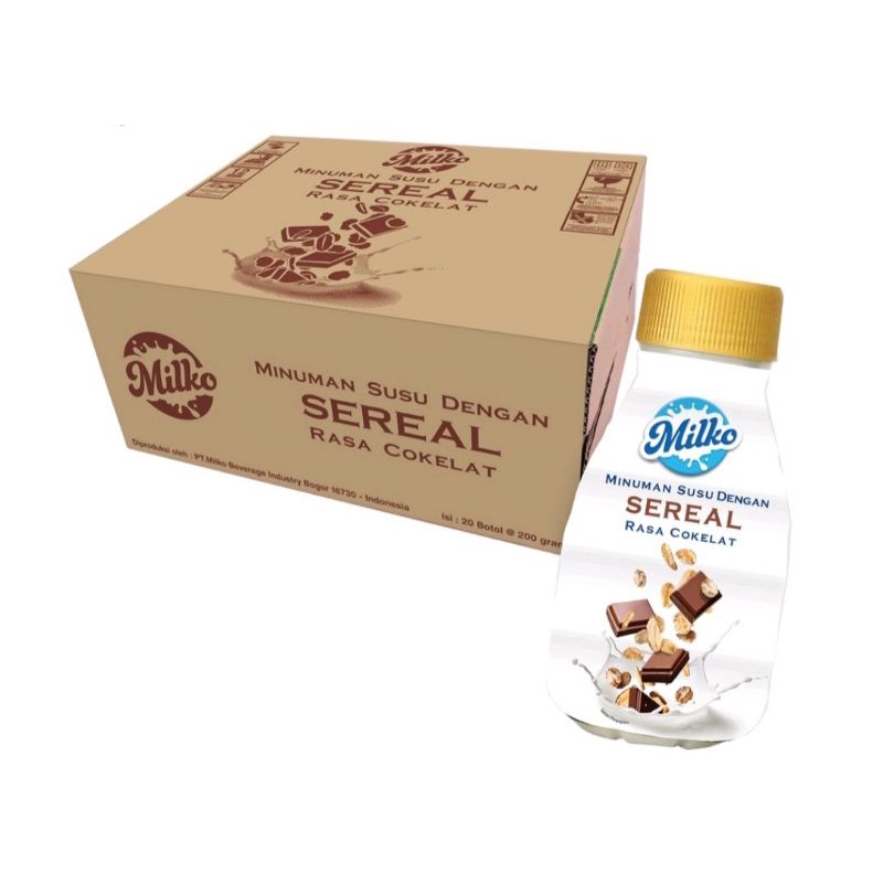 Jual Susu Milko Sereal 200ml (boleh mix rasa) | Shopee Indonesia