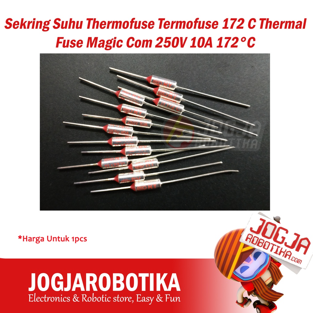 Jual Thermofuse Termofuse 172 C Thermal Fuse Magic Com 250V 10A 172°C ...