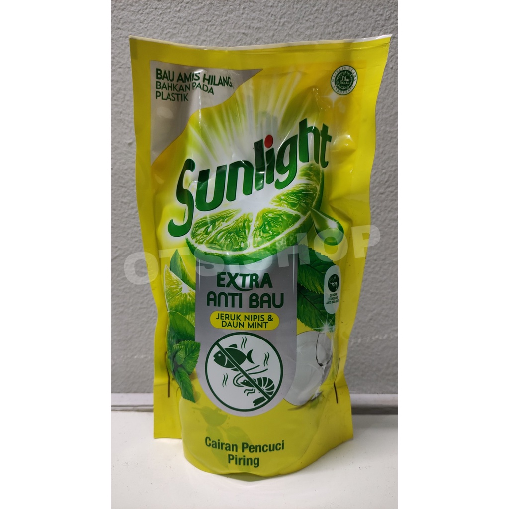 Jual SUNLIGHT EXTRA ANTI BAU JERUK NIPIS & DAUN MINT 755ML | Shopee ...