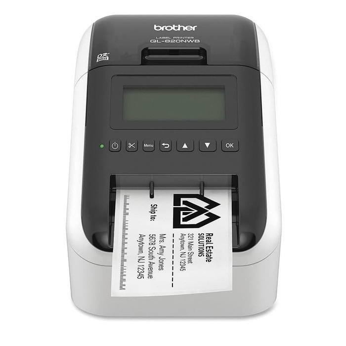 Jual BROTHER QL-820 NWB LABEL PRINTER NETWORK WIRELESS PEMBUAT LABEL QL ...