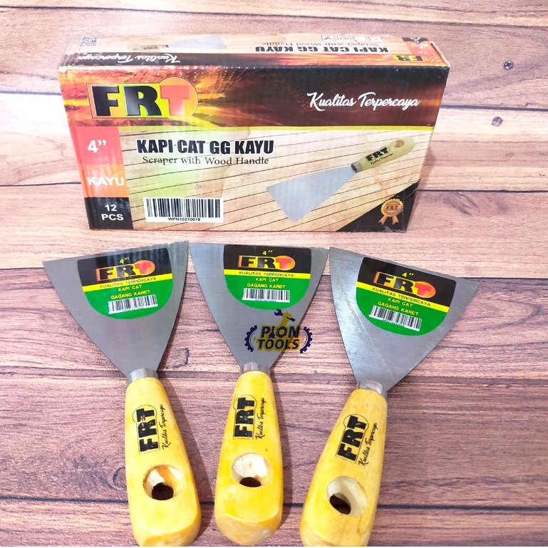 Jual FRT KAPI 4" gagang KAYU Kapi Cat 4 inch 10 cm | Shopee Indonesia