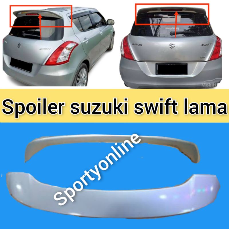 Jual Spoiler suzuki swift 2004-2010 | Shopee Indonesia